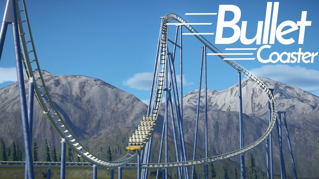 Bullet Coaster - POV - Short S&S Air launched Coaster - Planet Coaster ...