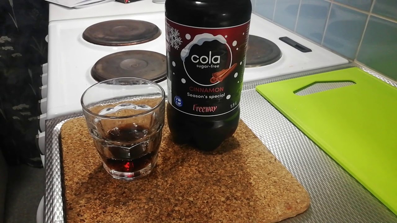 Testissä Lidl Freeway Cola Cinnamon (kaneli) kausituote - YouTube