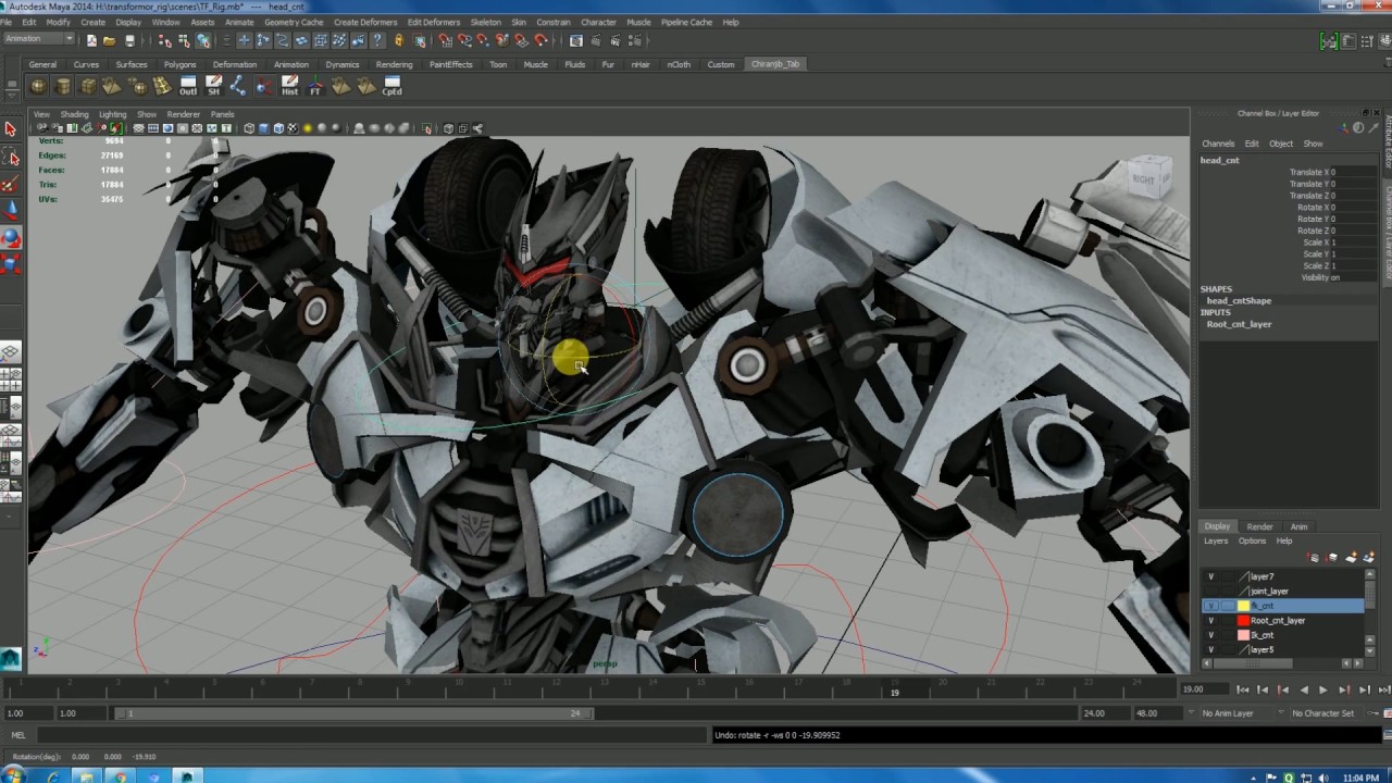 Transformer Rigging Showreel 2017 | by Arun Kumar Behera | Arun fx ...