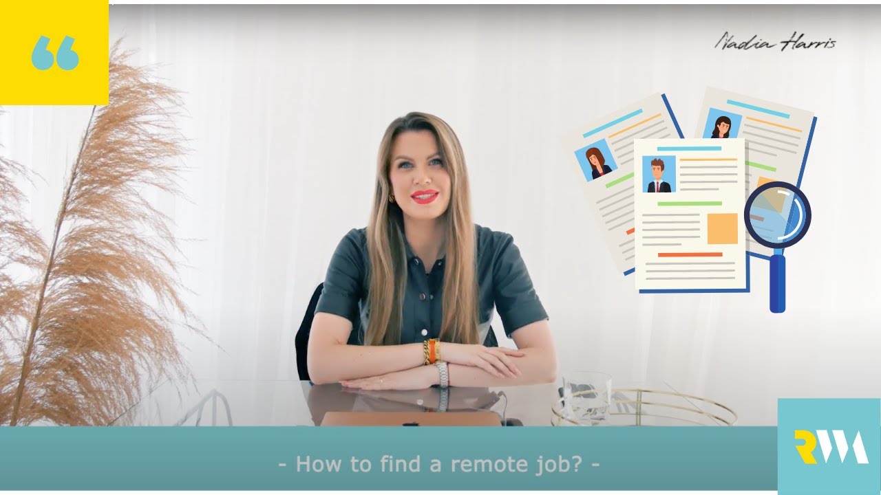 How to find a remote job? The absolute basics you should know! - YouTube