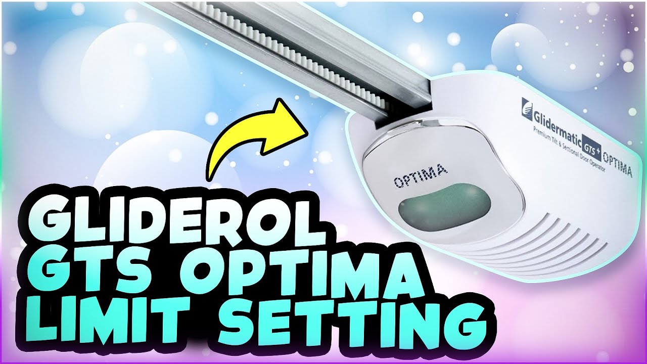 Stuck Glidermatic GTS+ Optima? Fix Limits & Get Your Garage Moving ...
