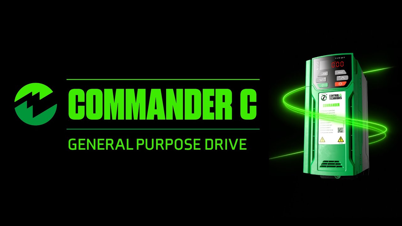 Commander C AC Drives (Features & Benefits) | Control Techniques | Nidec - YouTube