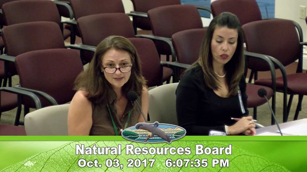 October 3, 2017 - Natural Resource Board Meeting - YouTube