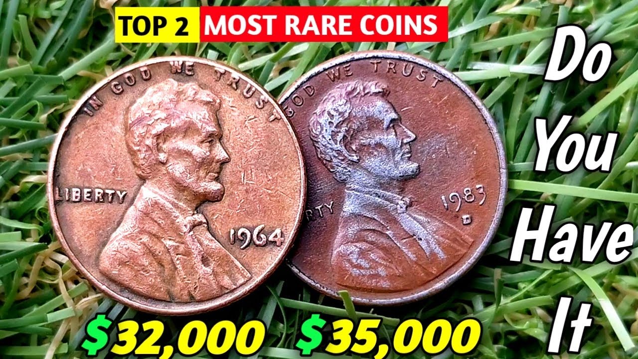 Top 2 Valuable Pennies You MUST Check! 💰 1964 SMS Penny & 1983-D Copper ...