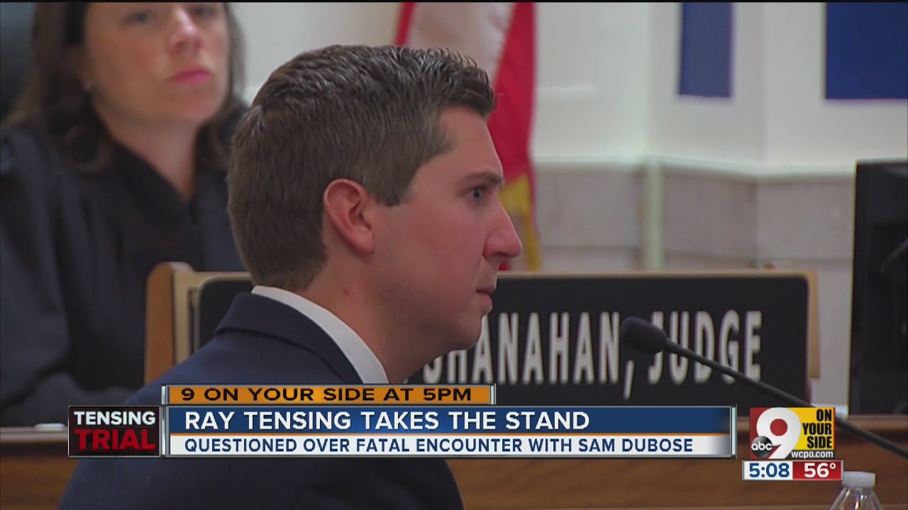 Ray Tensing takes the stand, questioned over fatal encounter with Sam ...