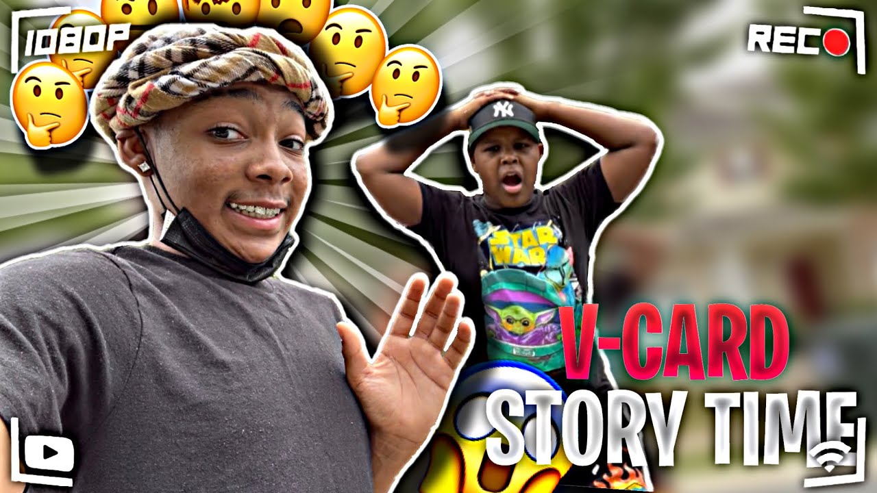 LOST MY V-CARD ( STORY TIME - YouTube
