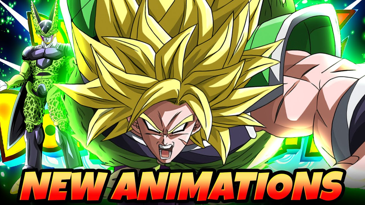NEW BROLY & CELL ANIMATIONS!! Massive Update Optimizing Storage April ...