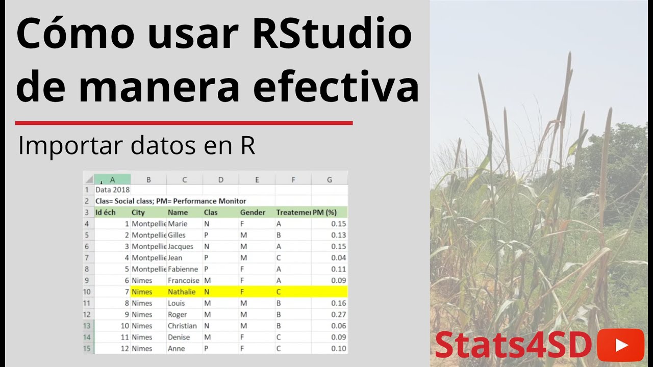 Cómo usar RStudio de manera efectiva - YouTube