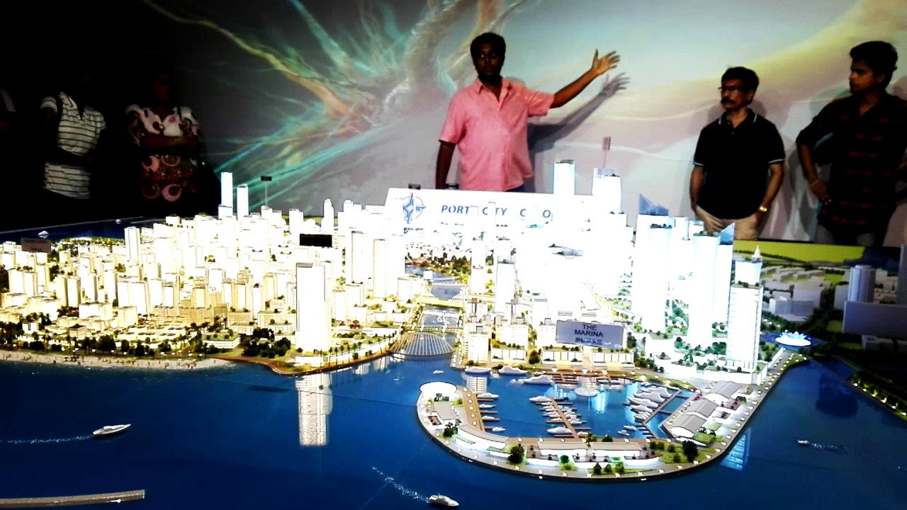Port City Project Descriptions Explain University Student Part 2 - YouTube