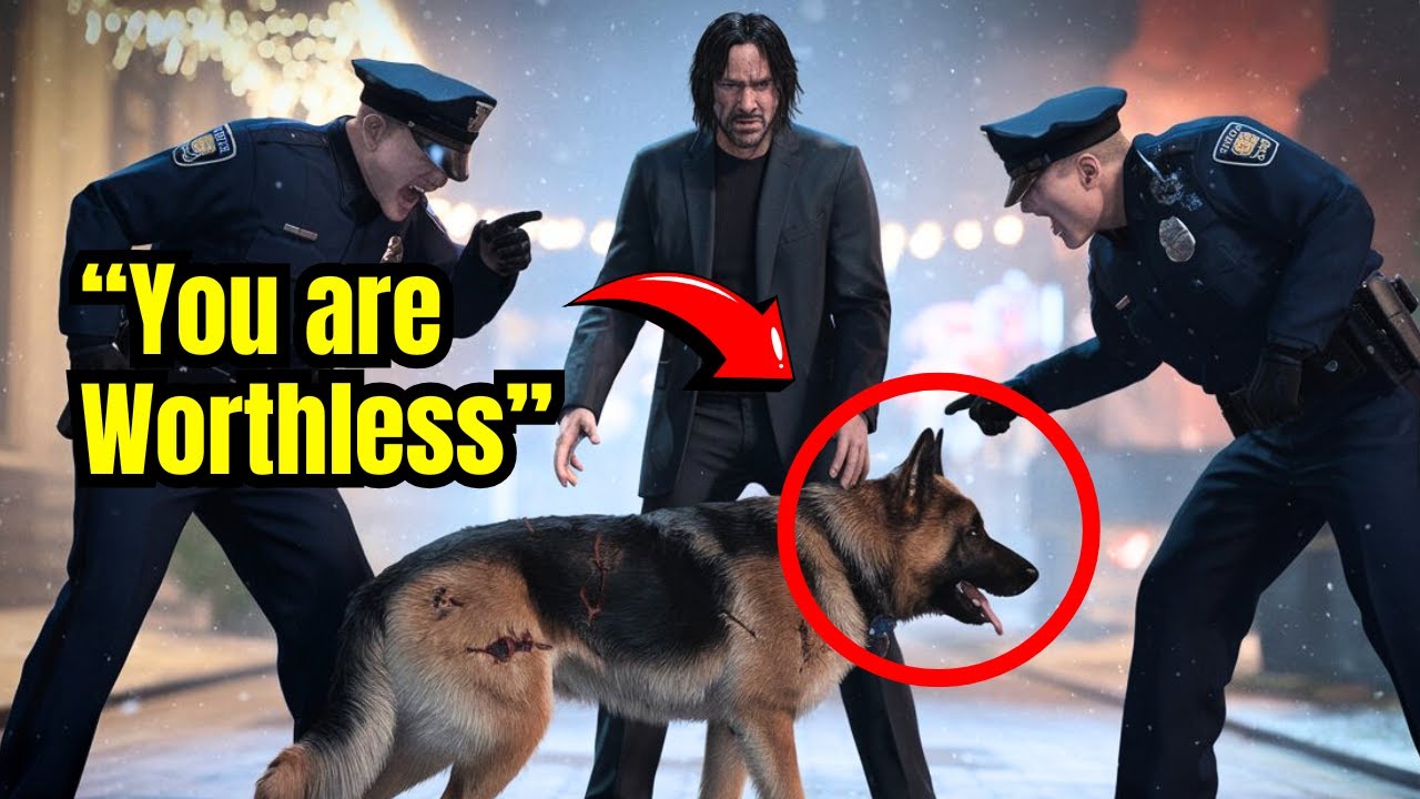 Police Dog Fired for Being Too Friendly—Now Works with Keanu Reeves on ...