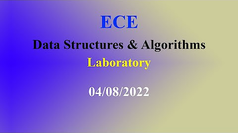 Data Structure & Algorithm (ES) (PCC-CS301) - YouTube