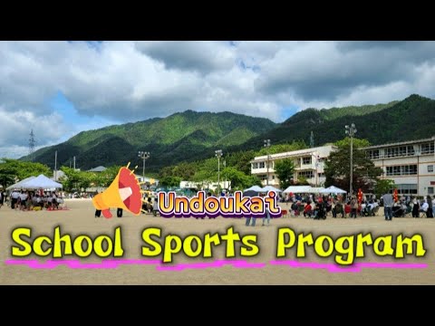 What's Japan Sports Day is Like / "UNDOUKAI" 2024 / Ai Vlog Omoiyari ...