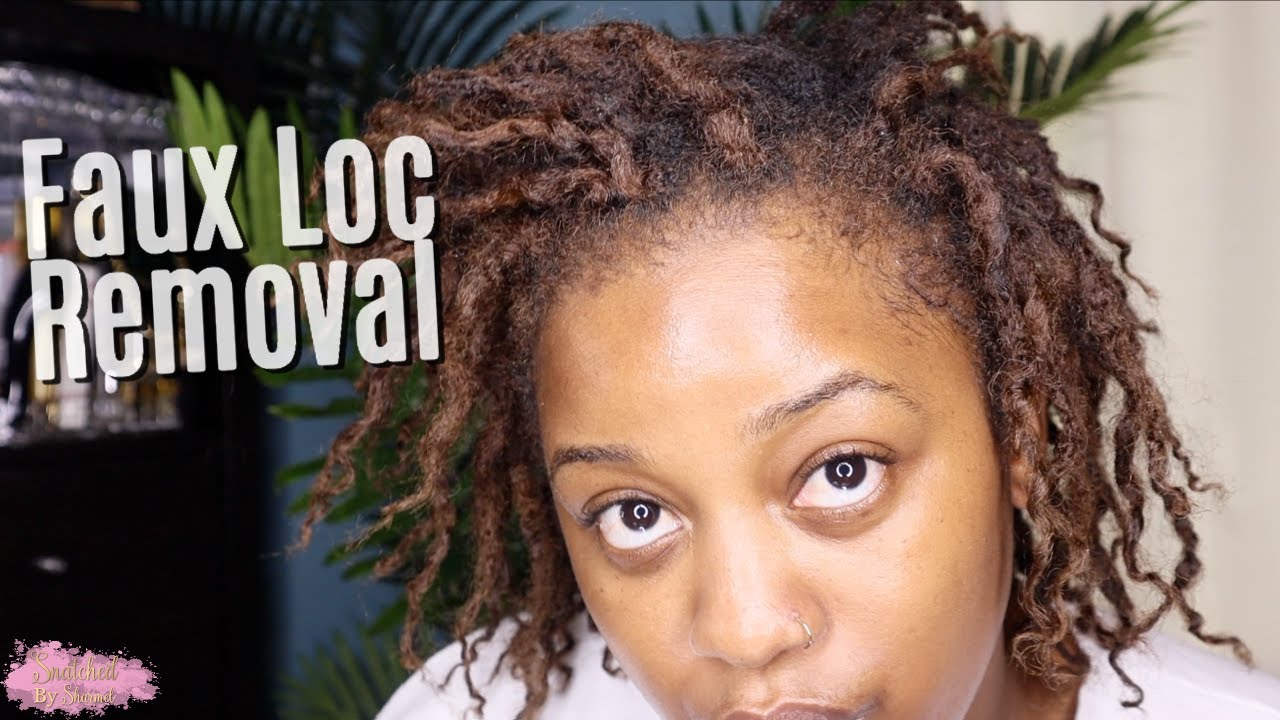 DID FAUX LOCS DAMAGE MY REAL LOCS? | HOW TO SAFELY REMOVE FAUX LOCS ...