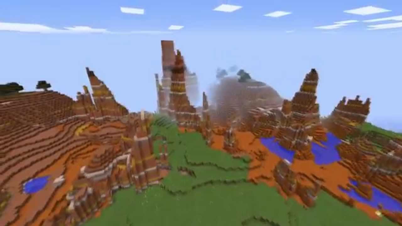 SEED BIOMA DE ARCILLA/CLAY ||Minecraft 1.8 - YouTube