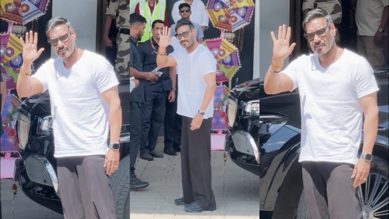 Singham Ajay Devgan Spotted At Kalina Private Airport In Mumbai🙏 ️😘 ...