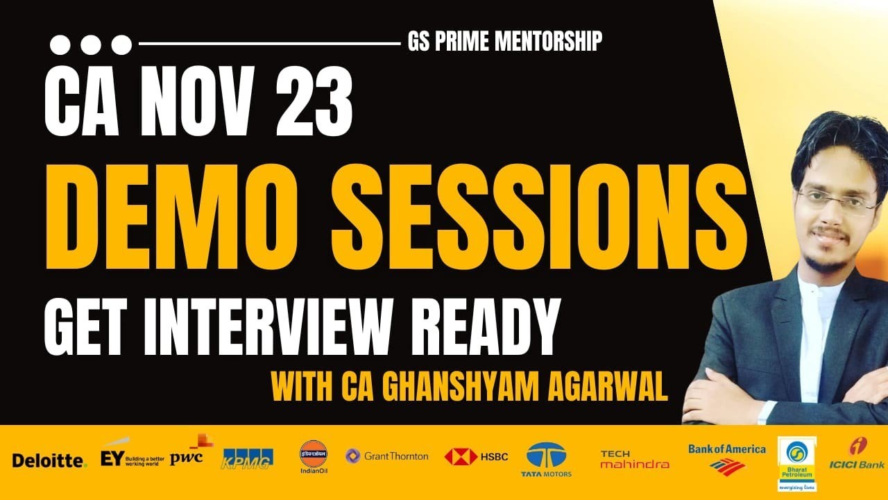 EY GDS Interview Tips ICA job interviewi GSPRIME SPEAKING PRACTISE DEMO ...