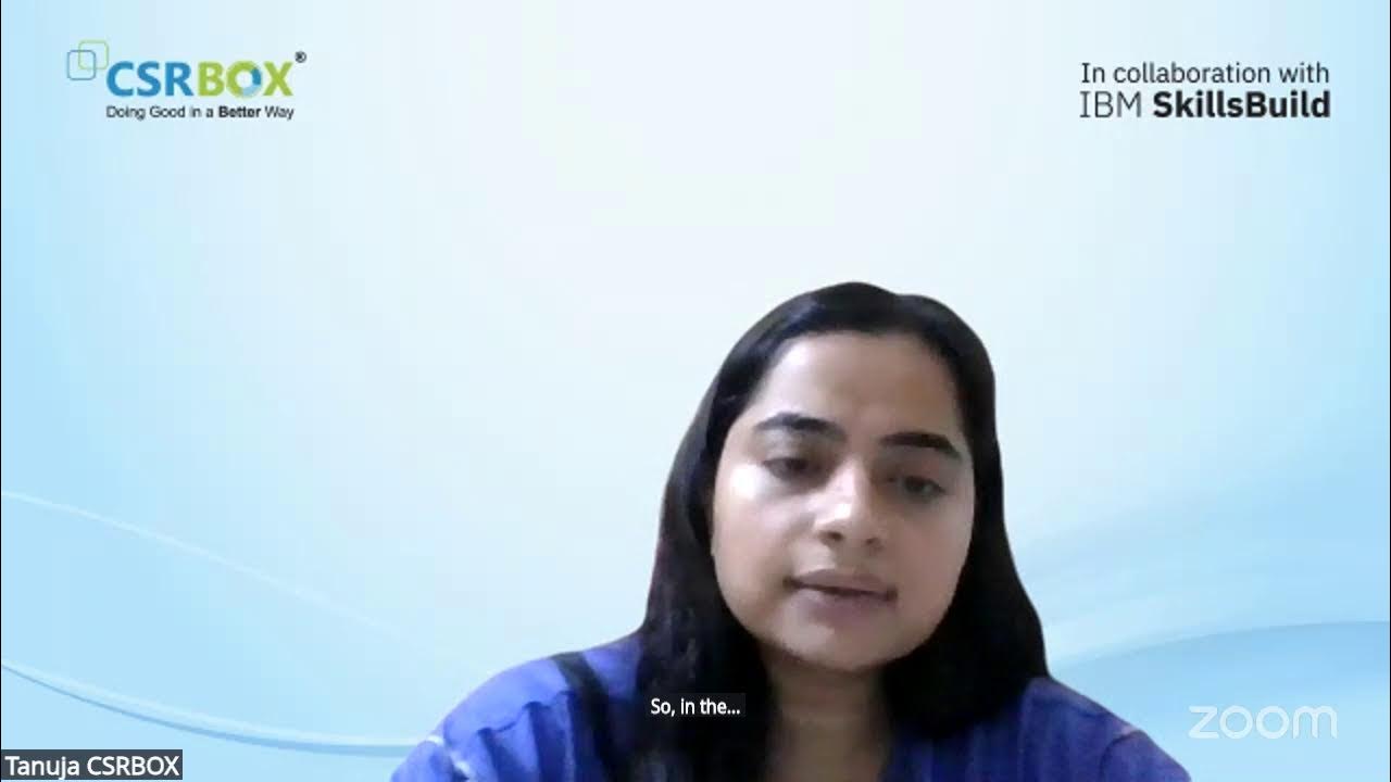 IBM SkillsBuild || Role Model Interaction || Data Analytics - YouTube