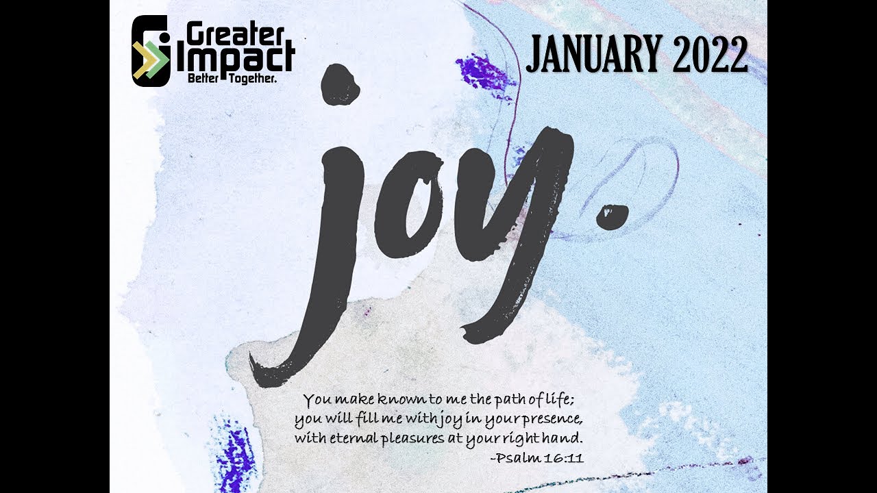 Joy Week 1 - YouTube