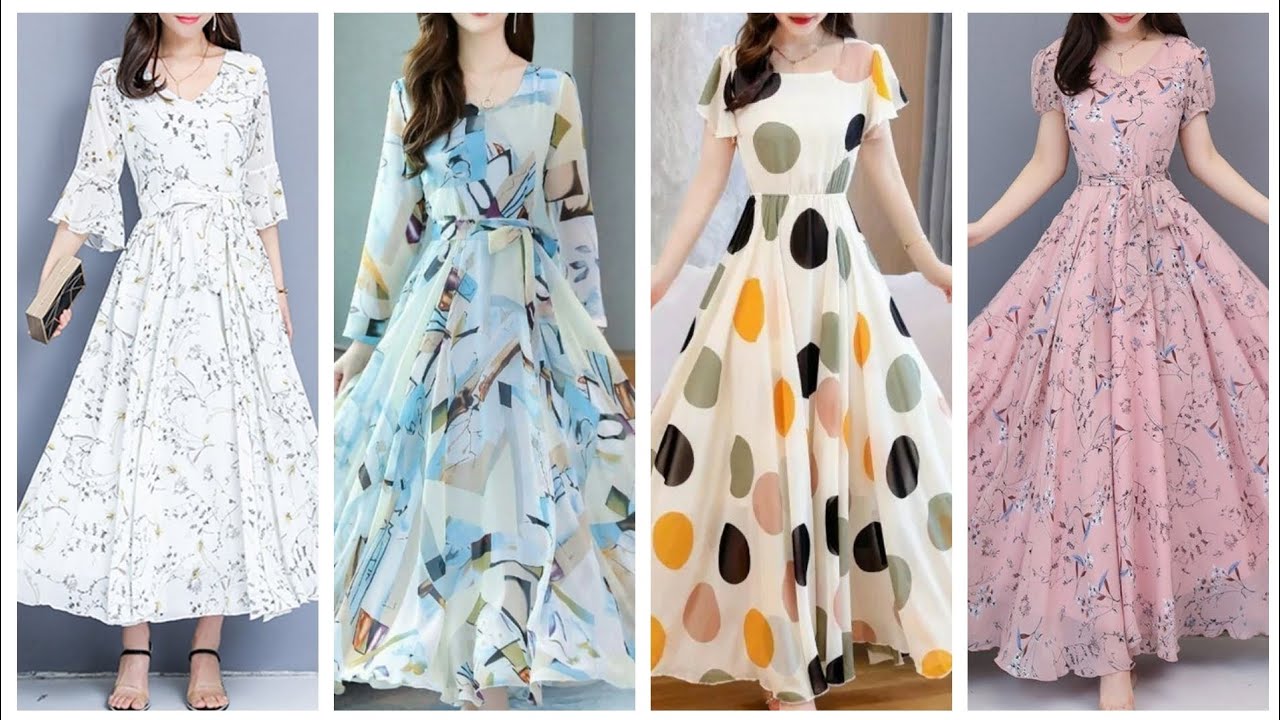 simple gown / dress / collage dress desing - YouTube