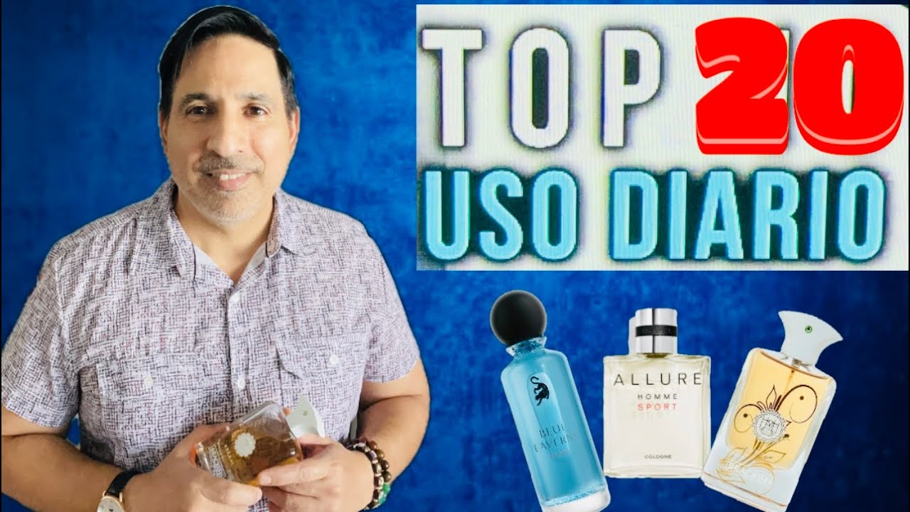 Top 20 Uso Diario Perfumes #top #perfume - YouTube