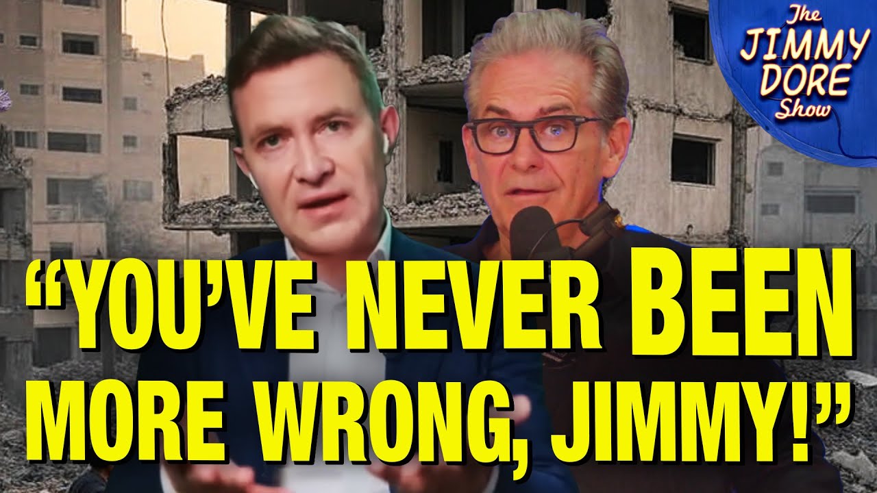 Douglas Murray CHALLENGES Jimmy Dore Over Israel! - YouTube