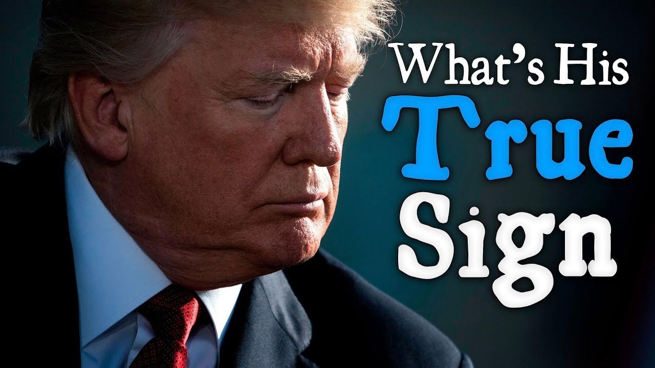 Donald Trump's True Zodiac Sign - YouTube