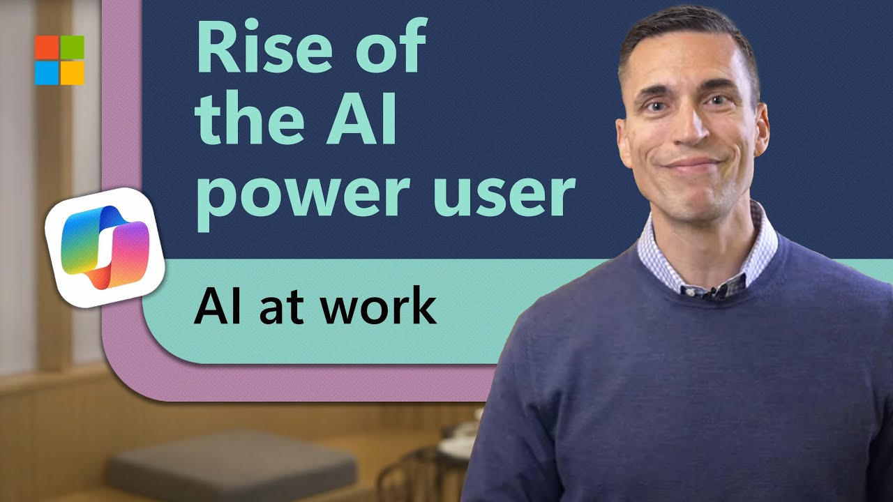 Boosting productivity and creativity with AI | AI at work with Microsoft’s Jared Spataro - YouTube