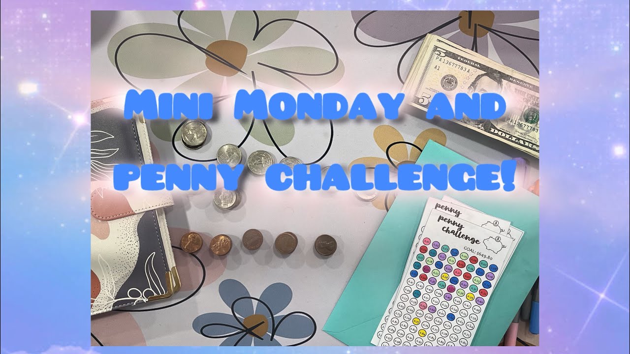 It’s Mini Monday our Penny Challenge! - YouTube