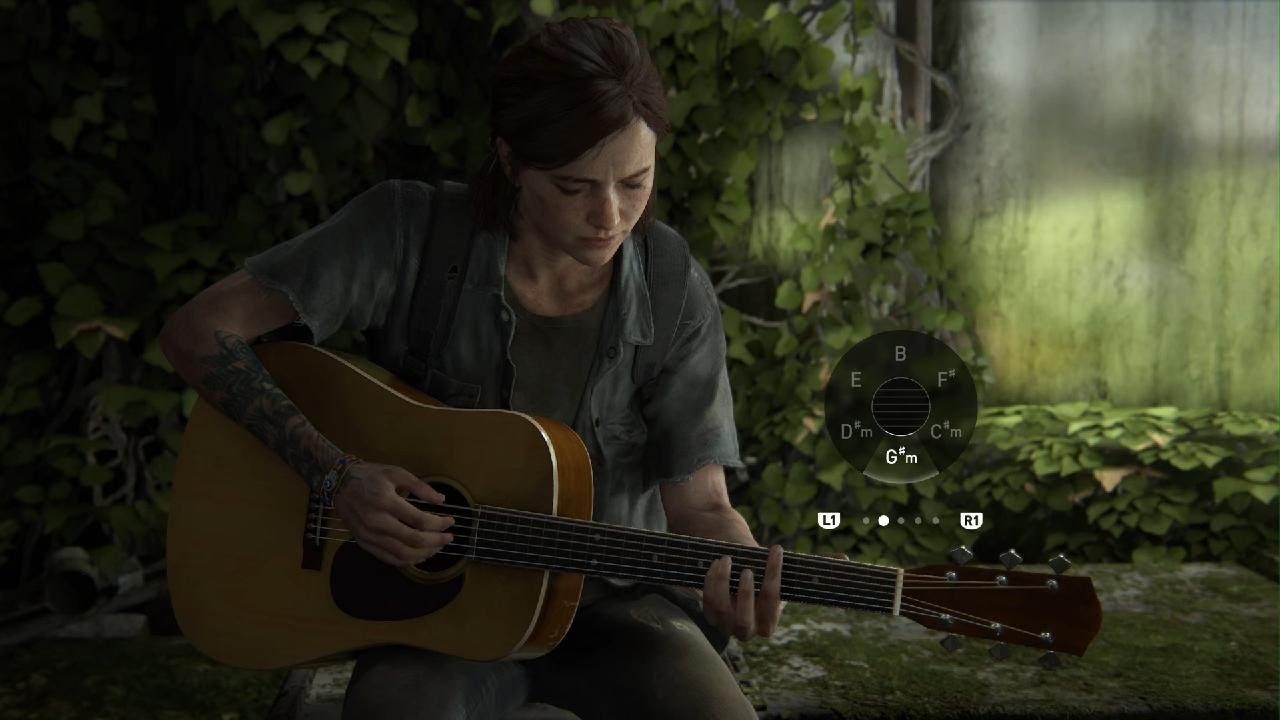 TLOU Part II Remastered Guitar Solo - YouTube