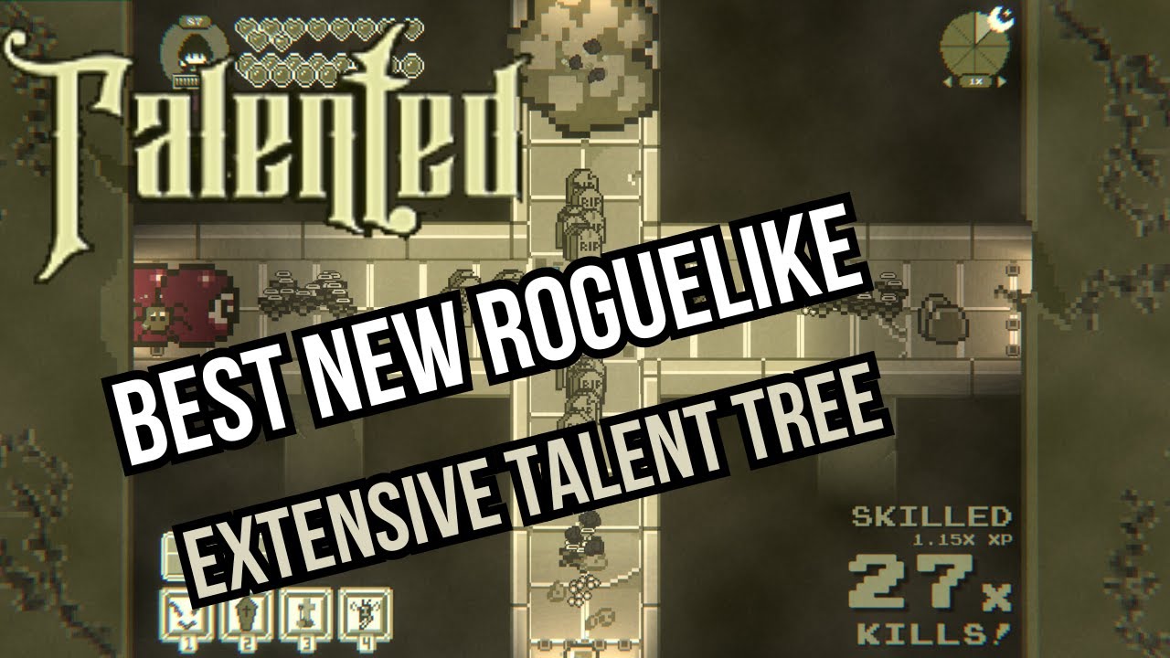 My NEW Favorite Infinite Talent Tree Roguelike - Talented - YouTube