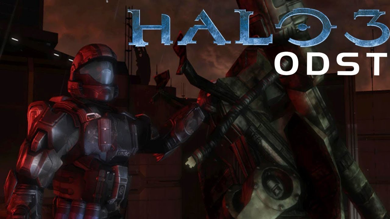 Halo 3: ODST Campaign Ep.5 - Kizingo Boulevard, Scorpion Tank Mayhem ...