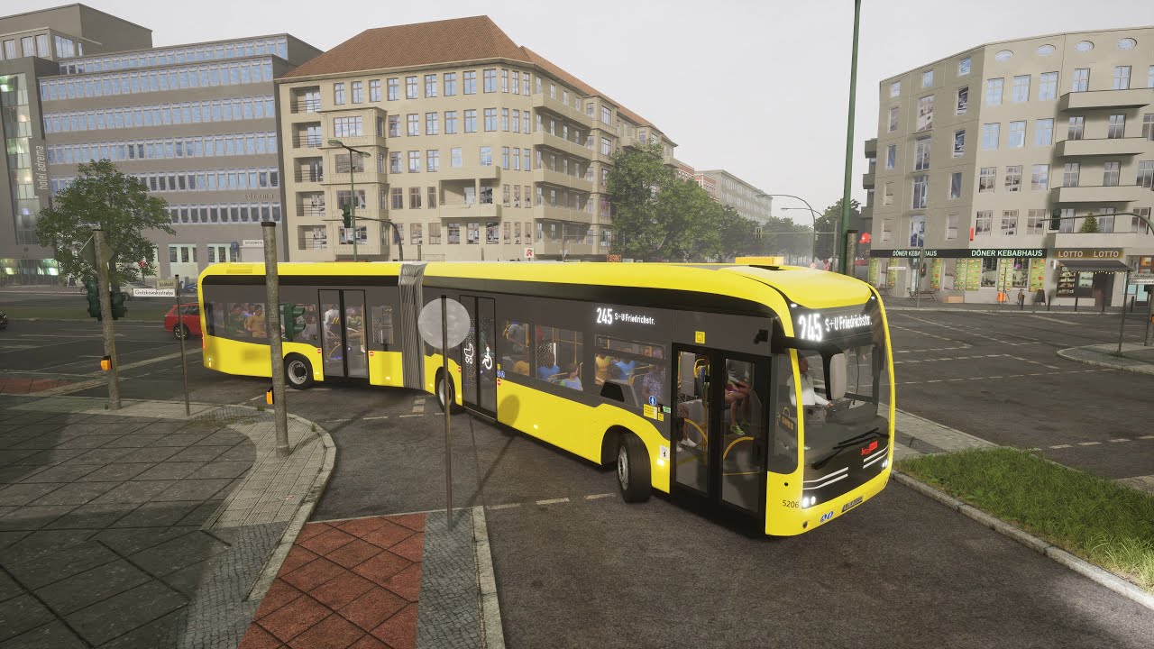 The Bus - Berlin Map - Linie 245 - Hertzallee nach Dorotheenstraße ...
