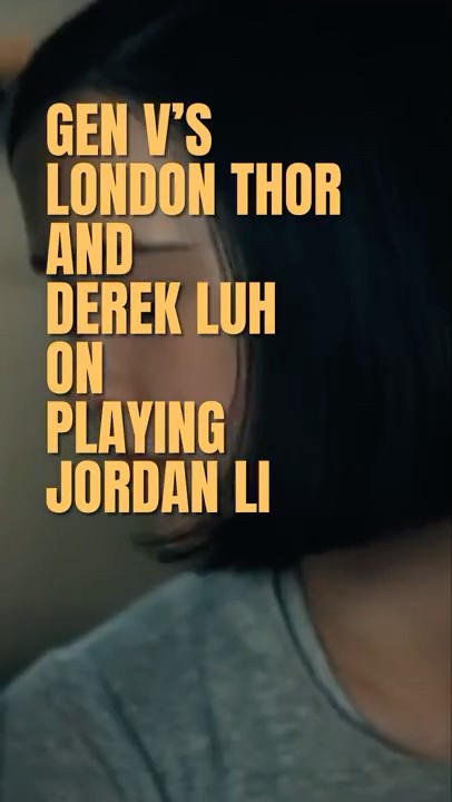Gen V's London Thor and Derek Luh on playing Jordan Li - YouTube
