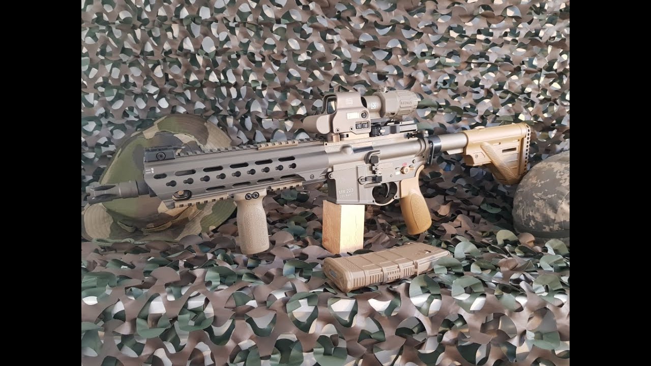 Presentation du MR223 de Heckler & Koch - YouTube