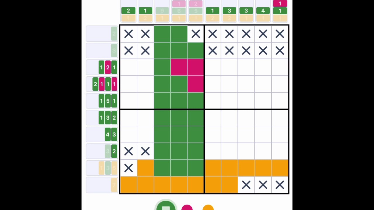 Nonogram Color Level 20 - YouTube