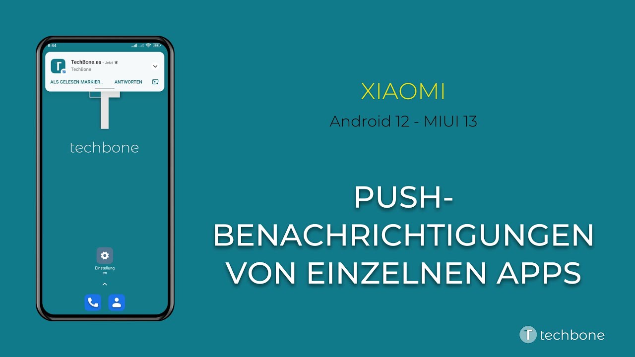 Push-Benachrichtigungen von einzelnen Apps ein-/ausschalten - Xiaomi [Android 12 - MIUI 13 ...