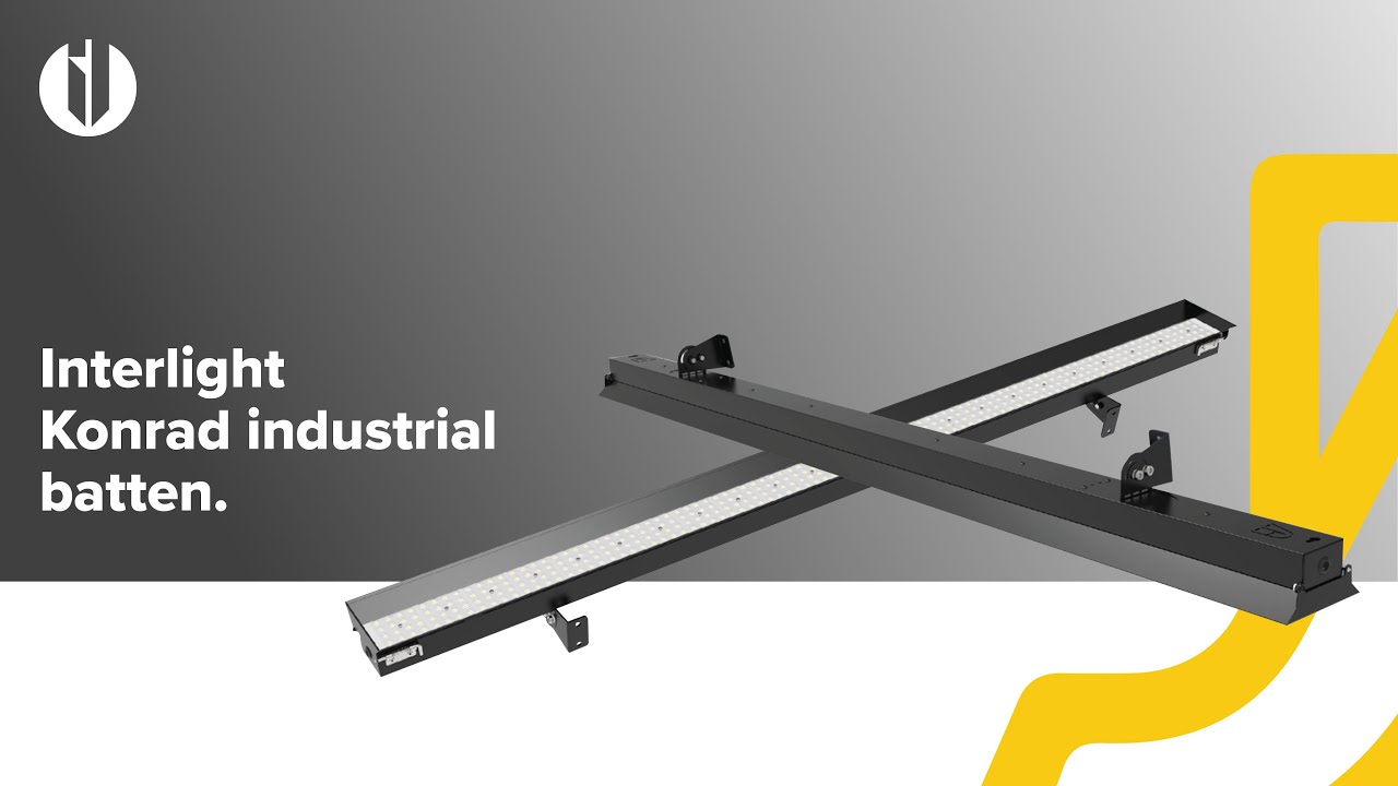 INTERLIGHT | KONRAD INDUSTRIAL BATTEN - YouTube