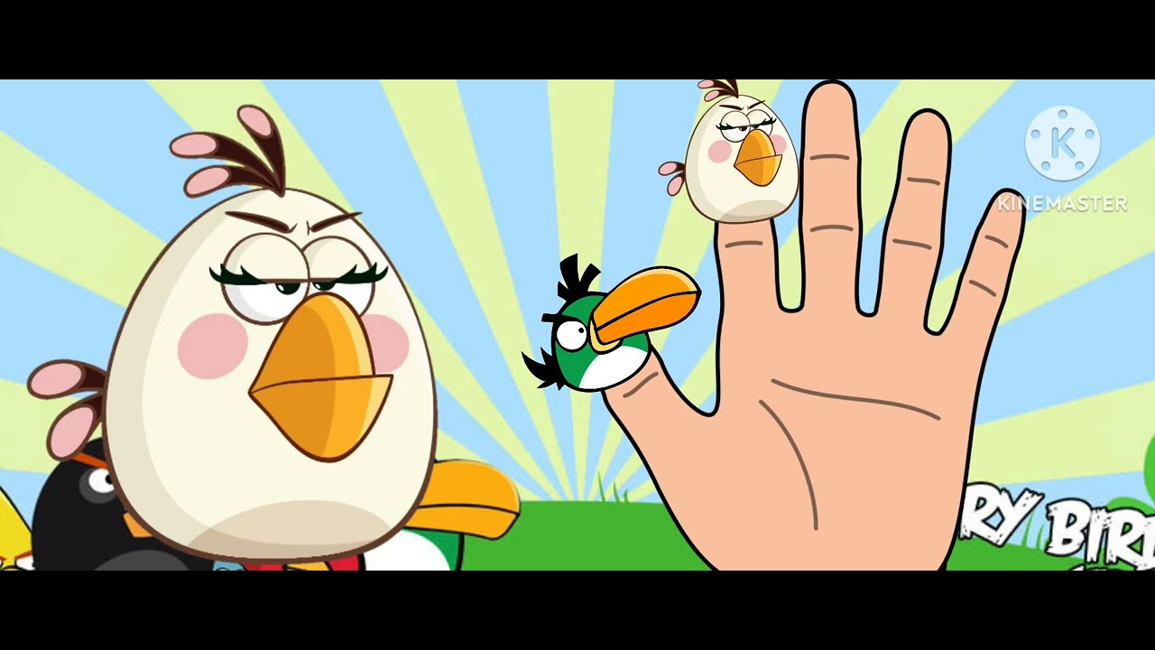 angry birds finger family song - YouTube