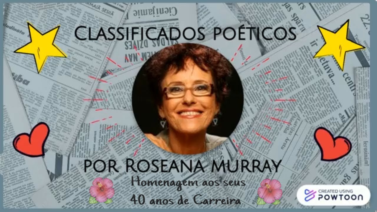 Classificados Poéticos de Roseana Murray - YouTube