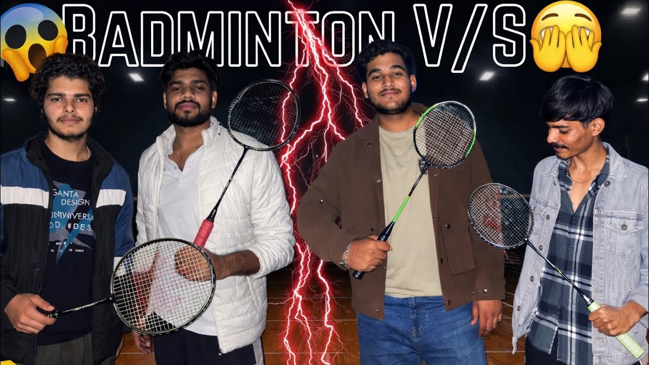 BADMINTON 2v2 😀 - YouTube