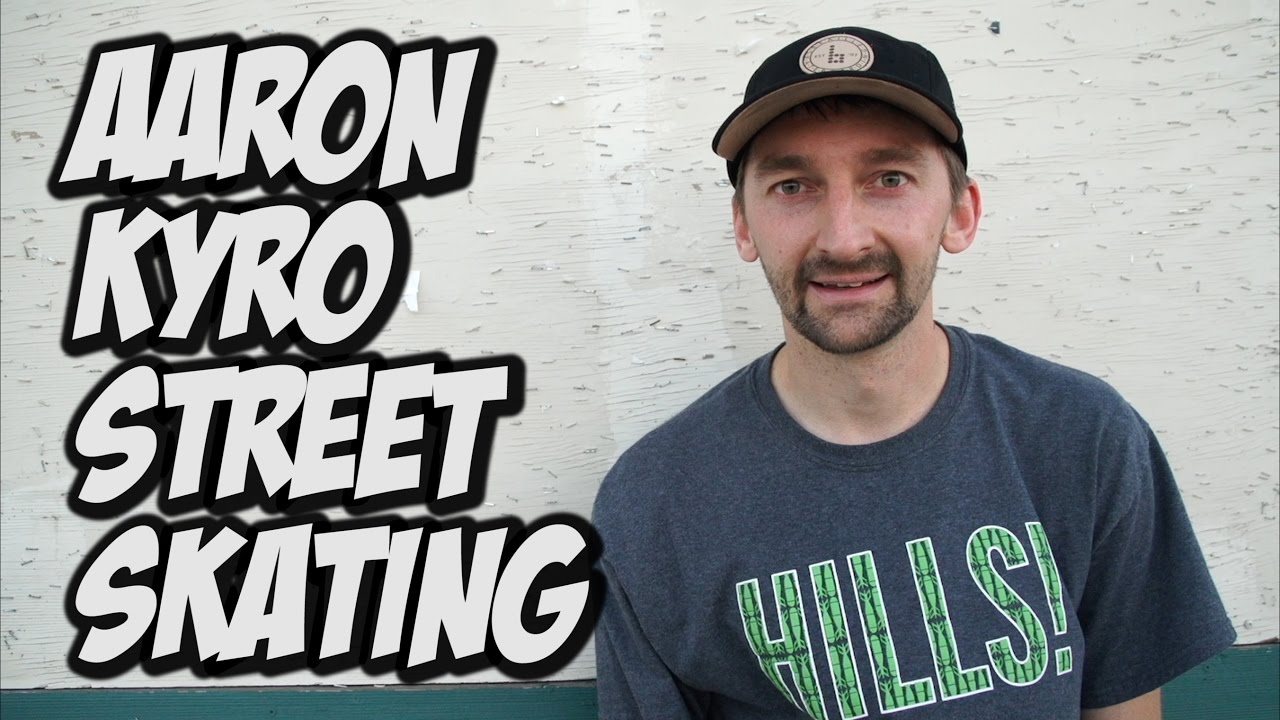 STREET SKATING WITH AARON KYRO !!! - A DAY WITH NKA - - YouTube