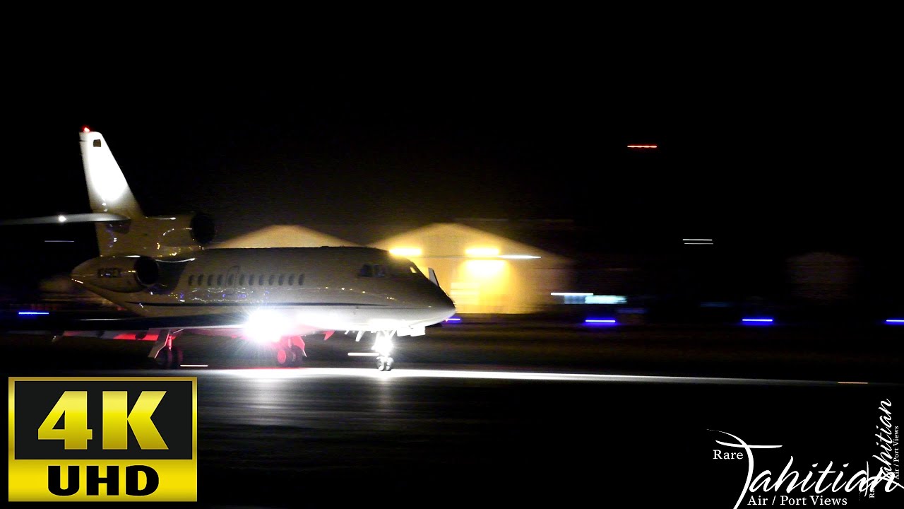 April 6, 2022 : Falcon 900 reg N146EX was seen landing at Tahiti Int'l ...