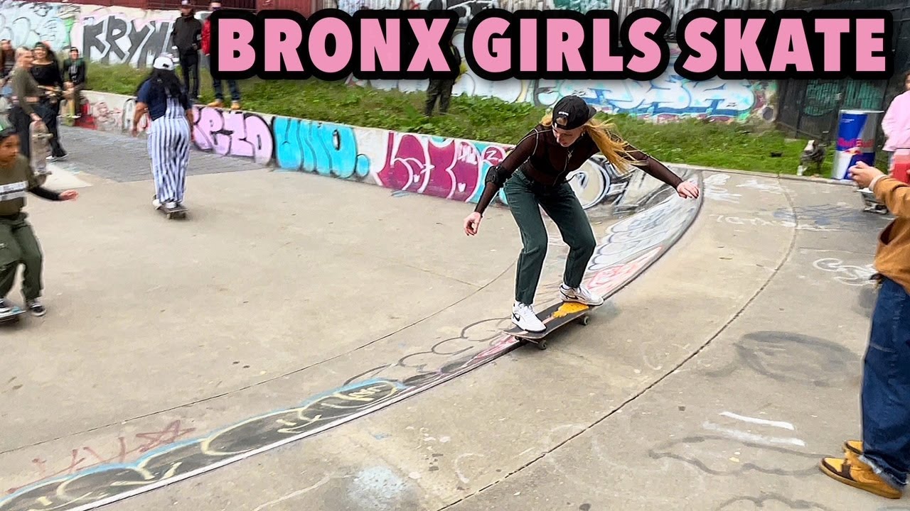 Bronx Girls Skate Contest - YouTube