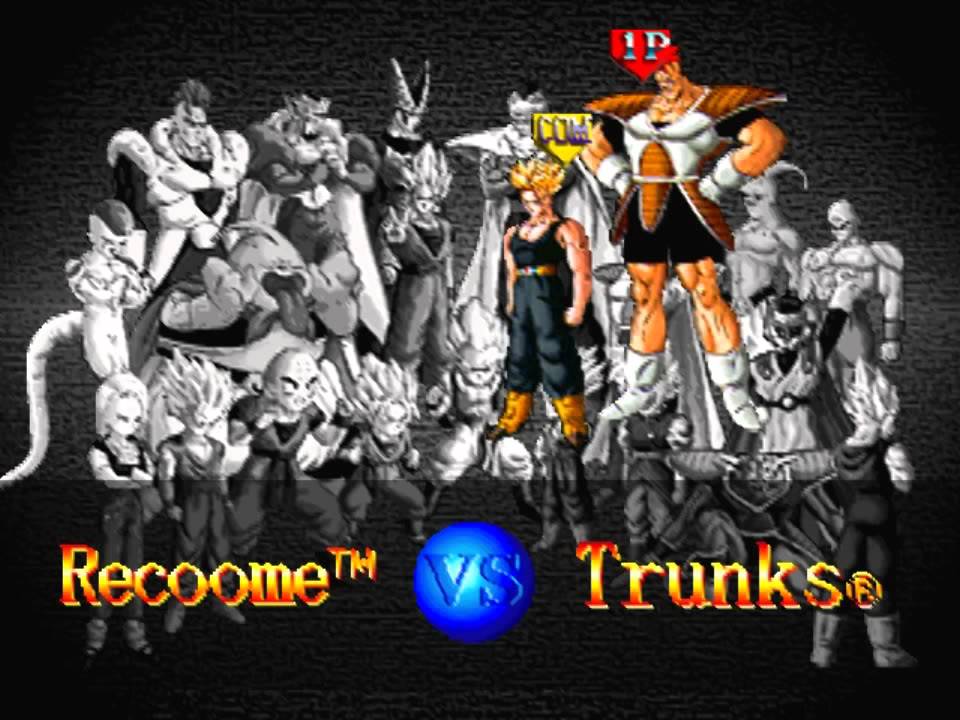 Dragon Ball Z Ultimate Battle 22 ps1 Character Select - YouTube