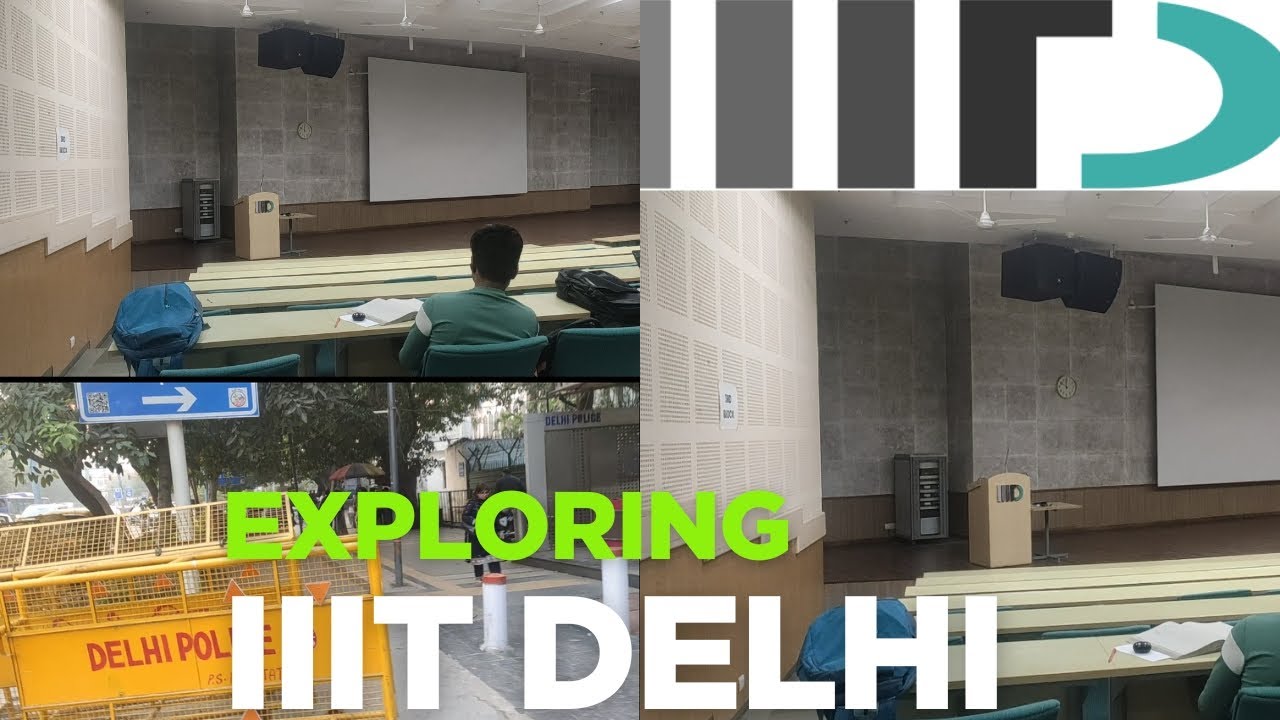 Inside IIIT Delhi Classrooms: A Glimpse into Innovation & Learning ...