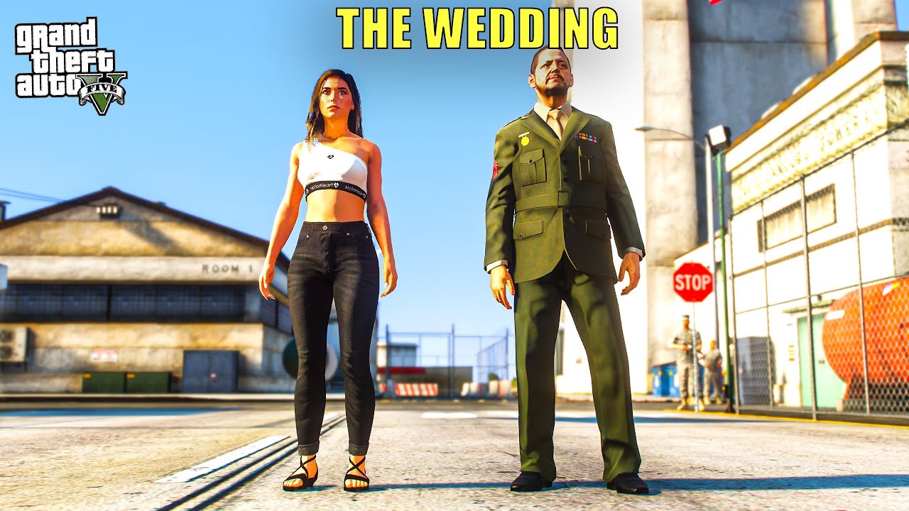 GTA 5 : THE WEDDING | GAMEPLAY #1062 - YouTube