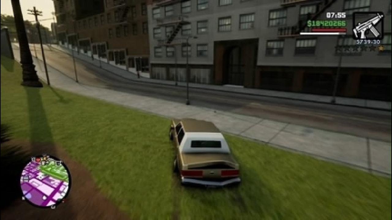 THE GSF DID A DRIVE BY WITH CARL GTA SA - YouTube
