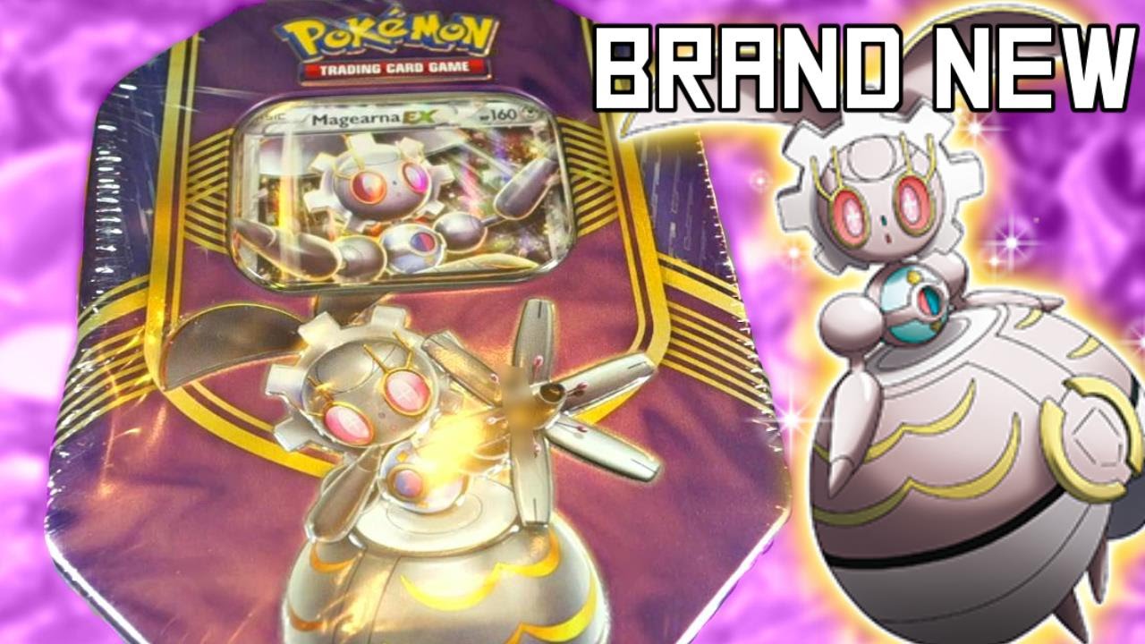 Pokemon Cards - Magearna EX Battle Heart Tin Opening! [THE BURSTHEART ...