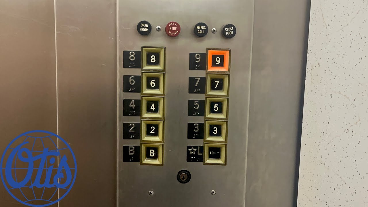 1963 Otis Touch Sensitive Traction Elevators at Golf Mill Professional ...
