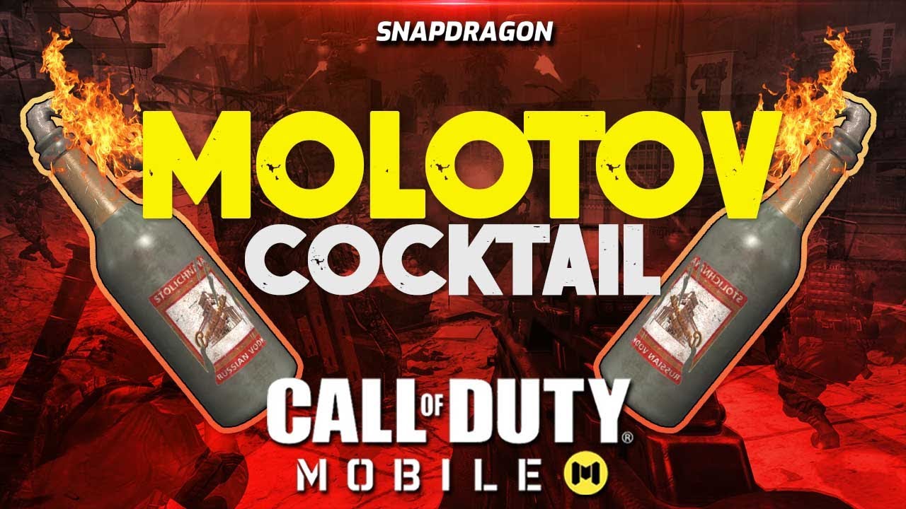 COD MOBILE - MOLATOV MONTAGE (MOLOTOV COCKTAIL GAMEPLAY) - YouTube